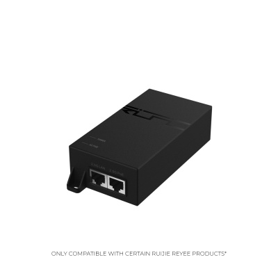Ruijie Reyee 1-Port PoE Injector (2500Base-T, 56 V, 60 W) (RG-POE-50 ...
