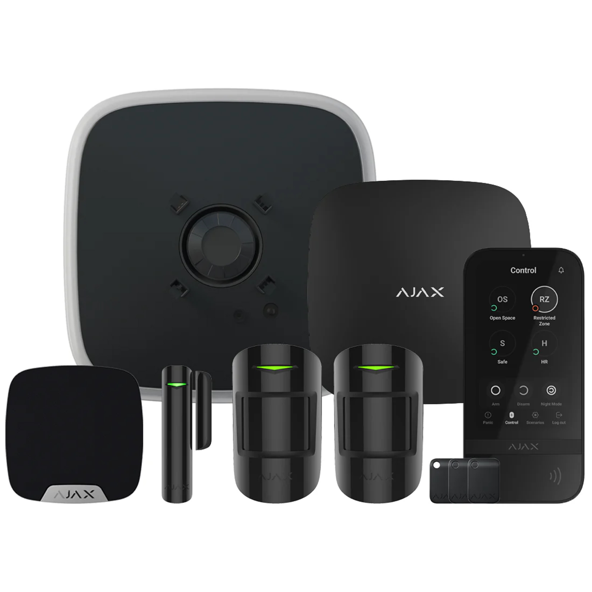 Ajax Superior Wireless Alarm Kit 27 S - Black (111233)