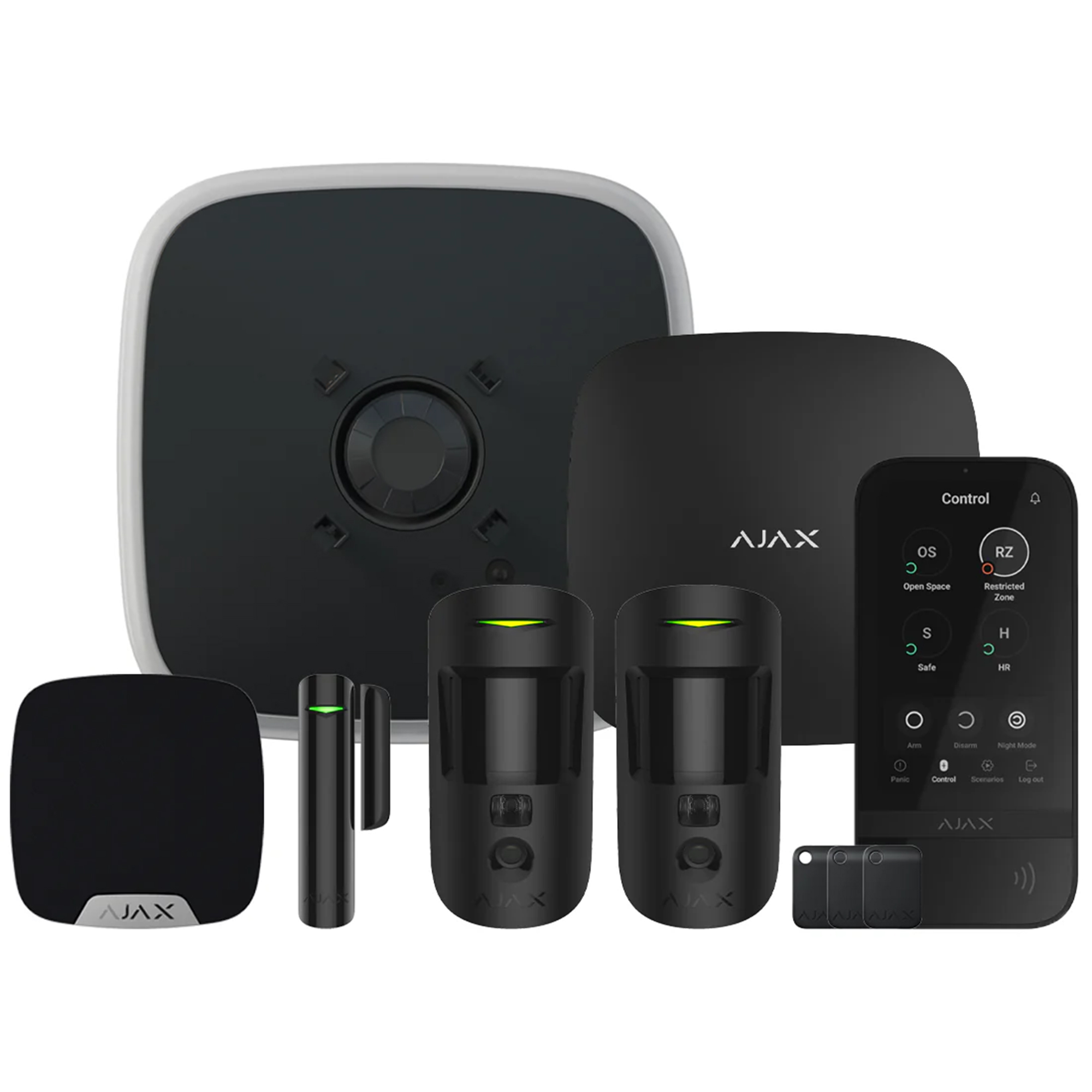 Ajax Superior Wireless Alarm Kit 26 S - Black (111231)