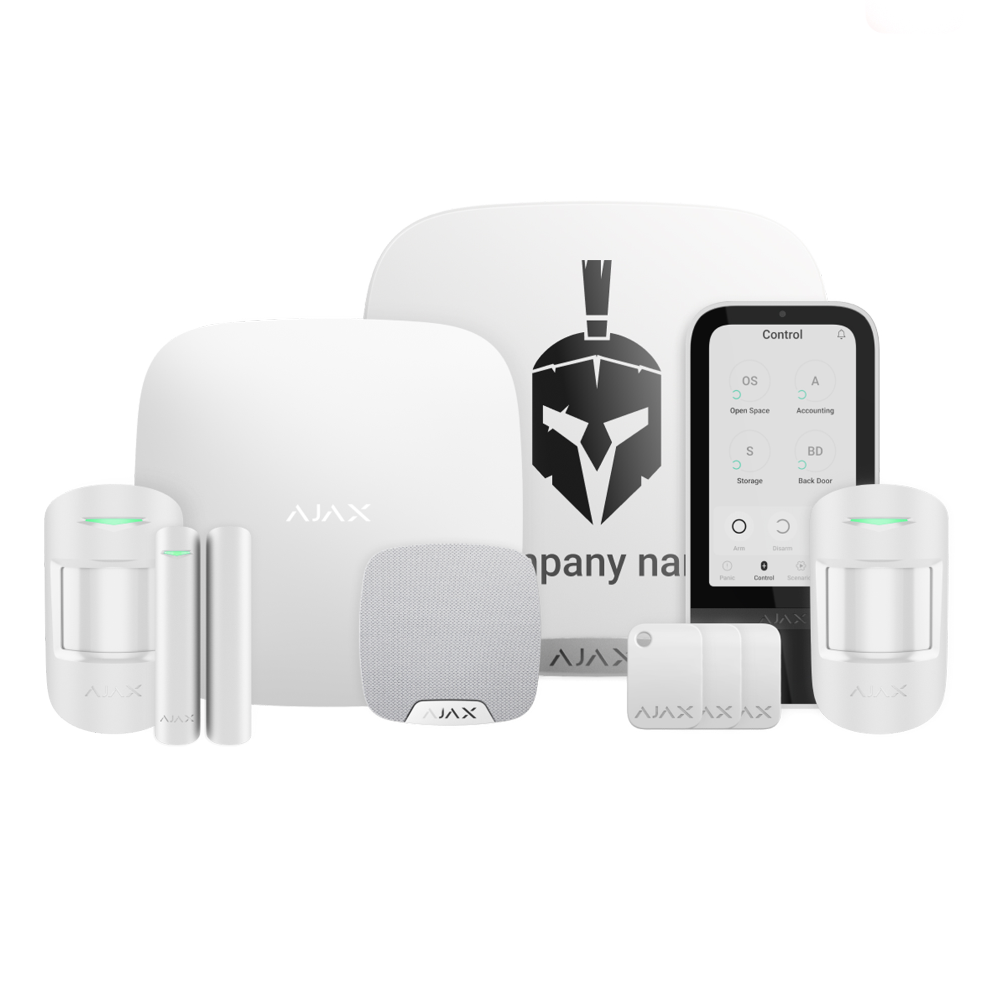 Ajax Superior Wireless Alarm Kit 26 S - White (111232)