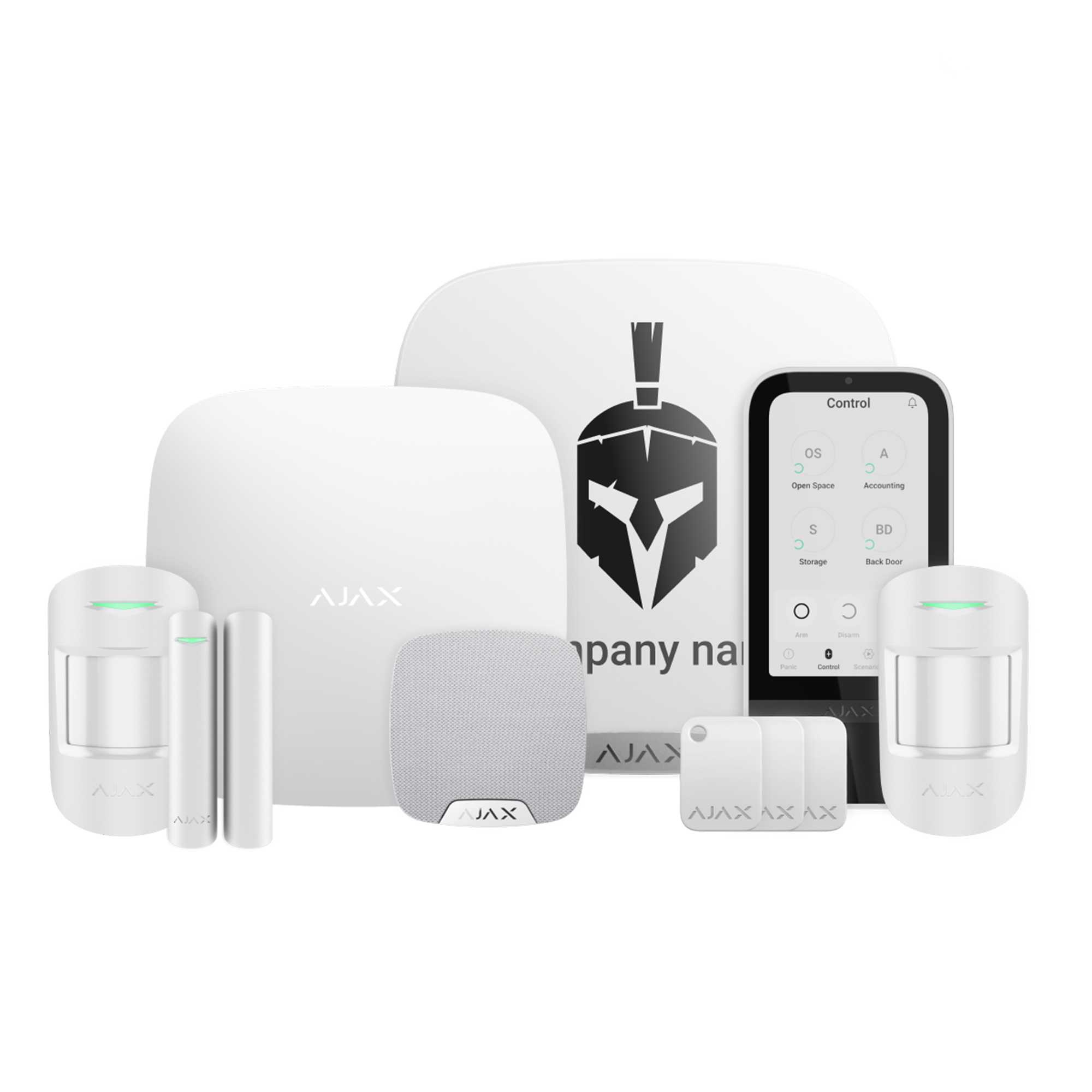 Ajax Superior Wireless Alarm Kit 27 S - White (111234)