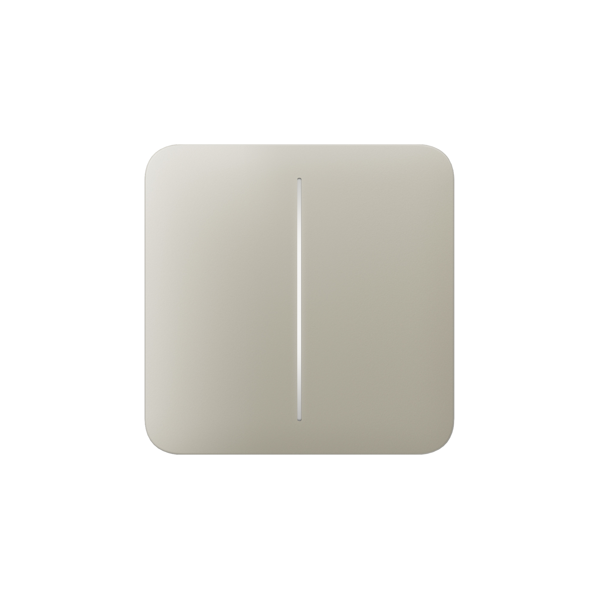 Ajax LightSwitch | SoloButton (2-gang) - Ivory (46018)