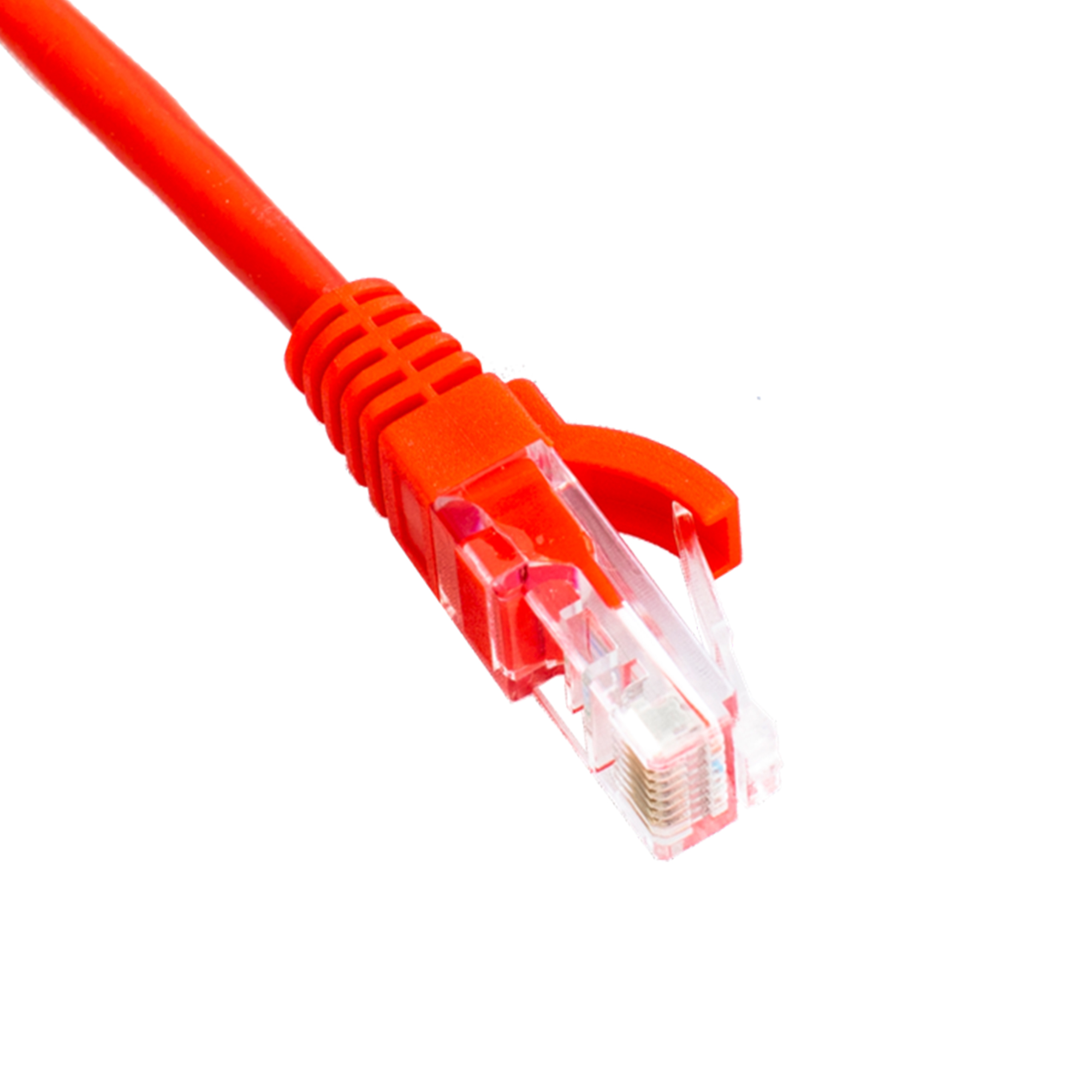 Red 0.5m Cat5 Patch Lead - 5 Pack