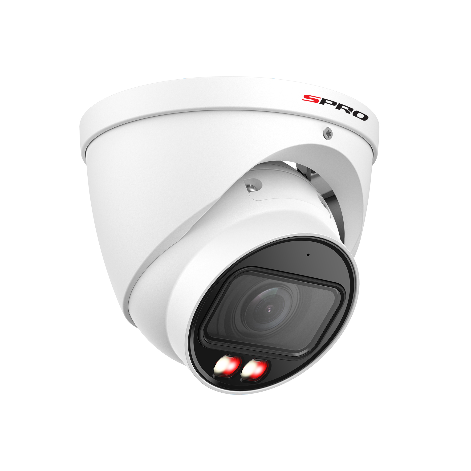 SPRO 8MP IP Motorised Turret with COLOUR NIGHT 2.0 and Built-In Microphone