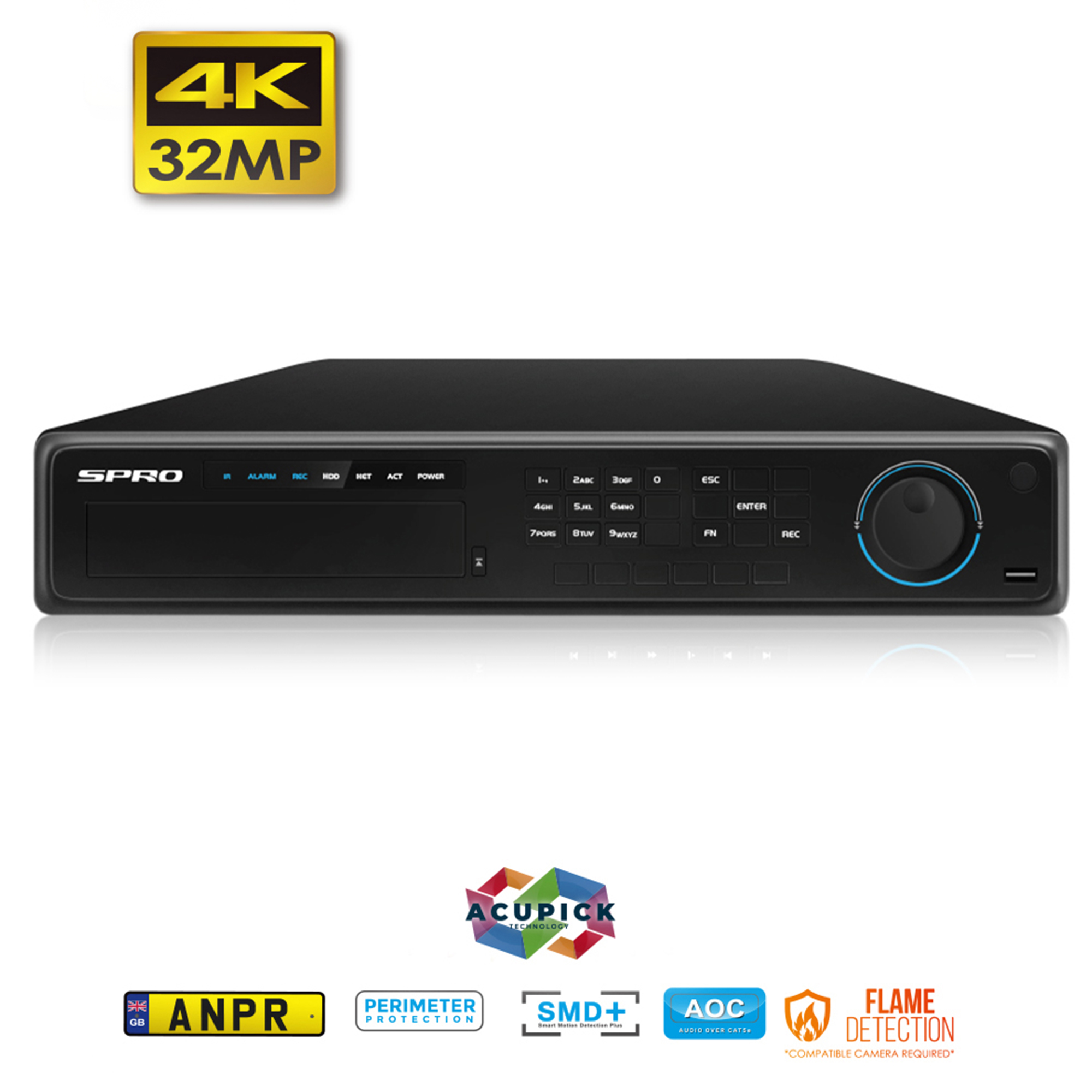 SPRO - 64 CHANNEL 4K IP NVR