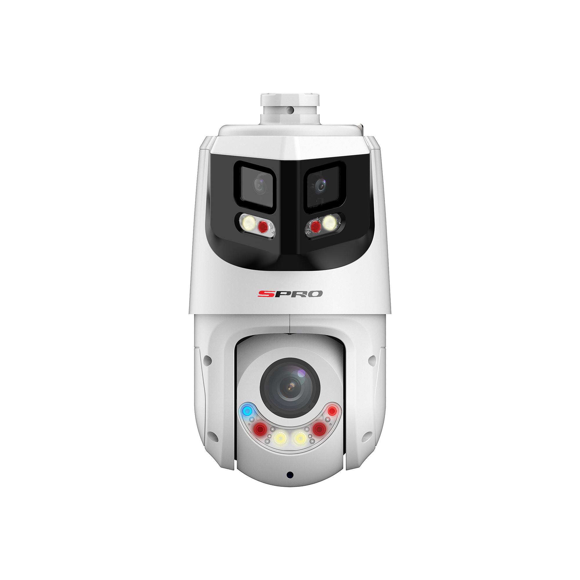 SPRO 4+2x4MP Duo Panoramic IP PTZ Camera with Active Deterrence 2.0 ...