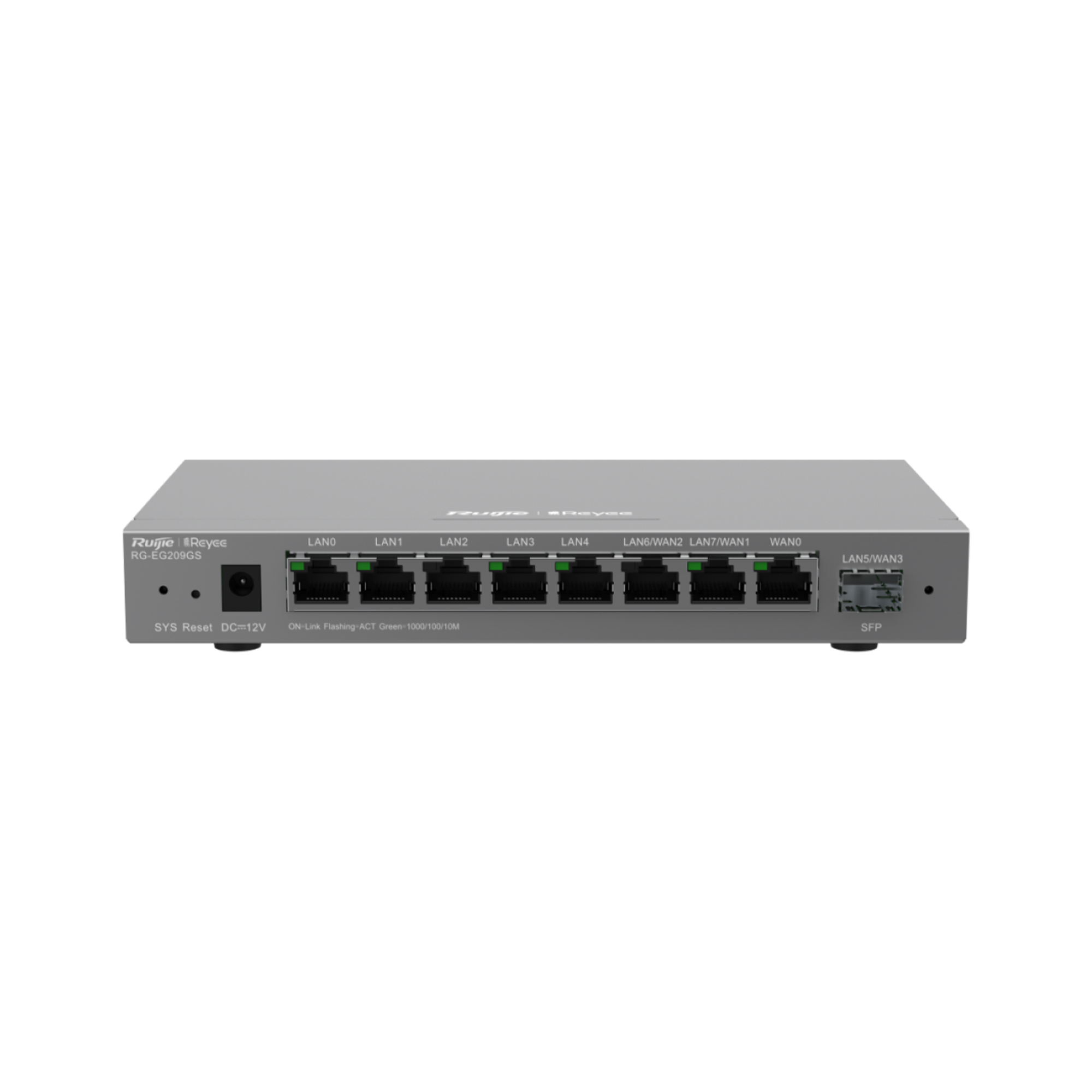 Ruijie Reyee 9-Port Gigabit Cloud Managed SFP Router (RG-EG209GS)