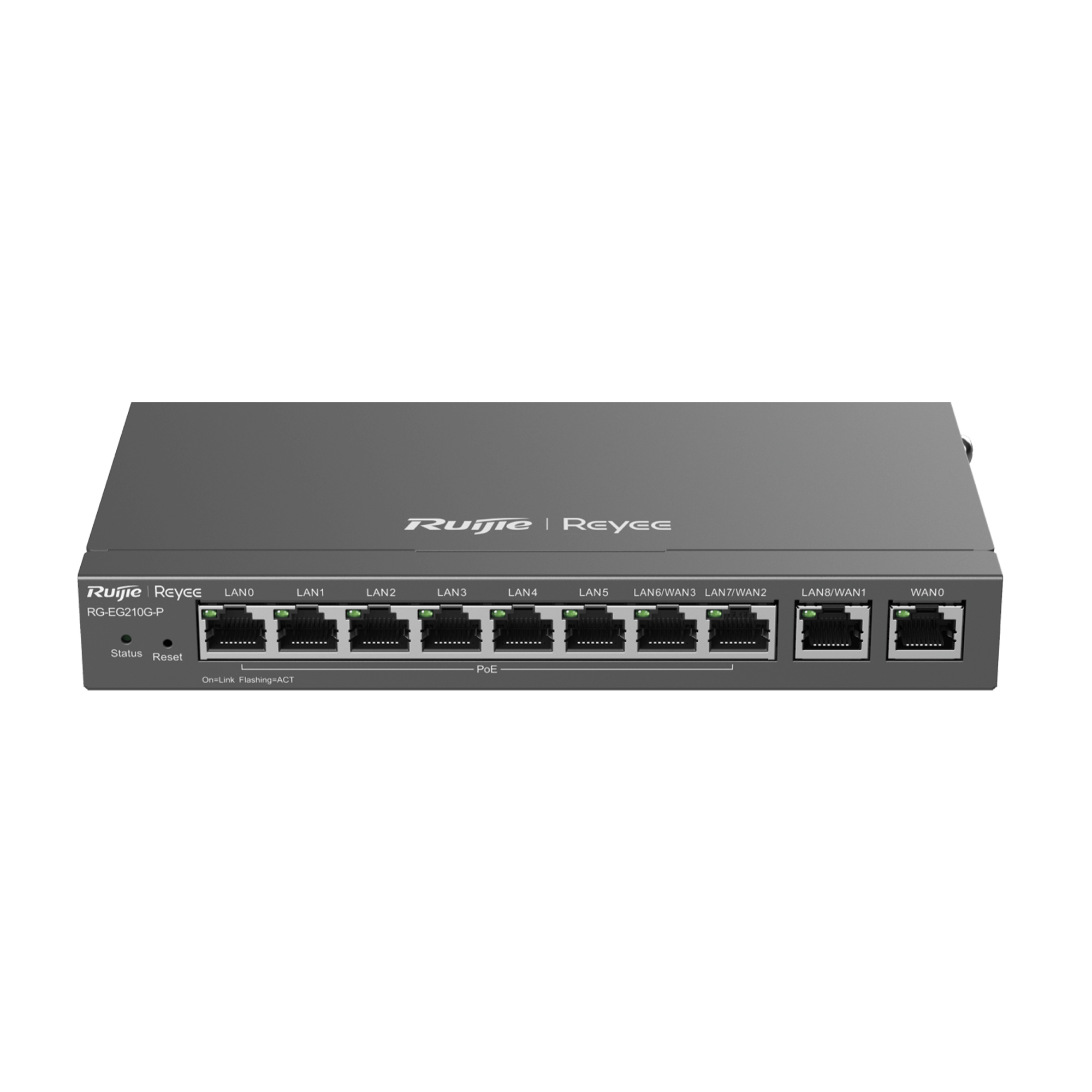 Ruijie Reyee 10-Port Gigabit Cloud Managed PoE Router (RG-EG210G-P)