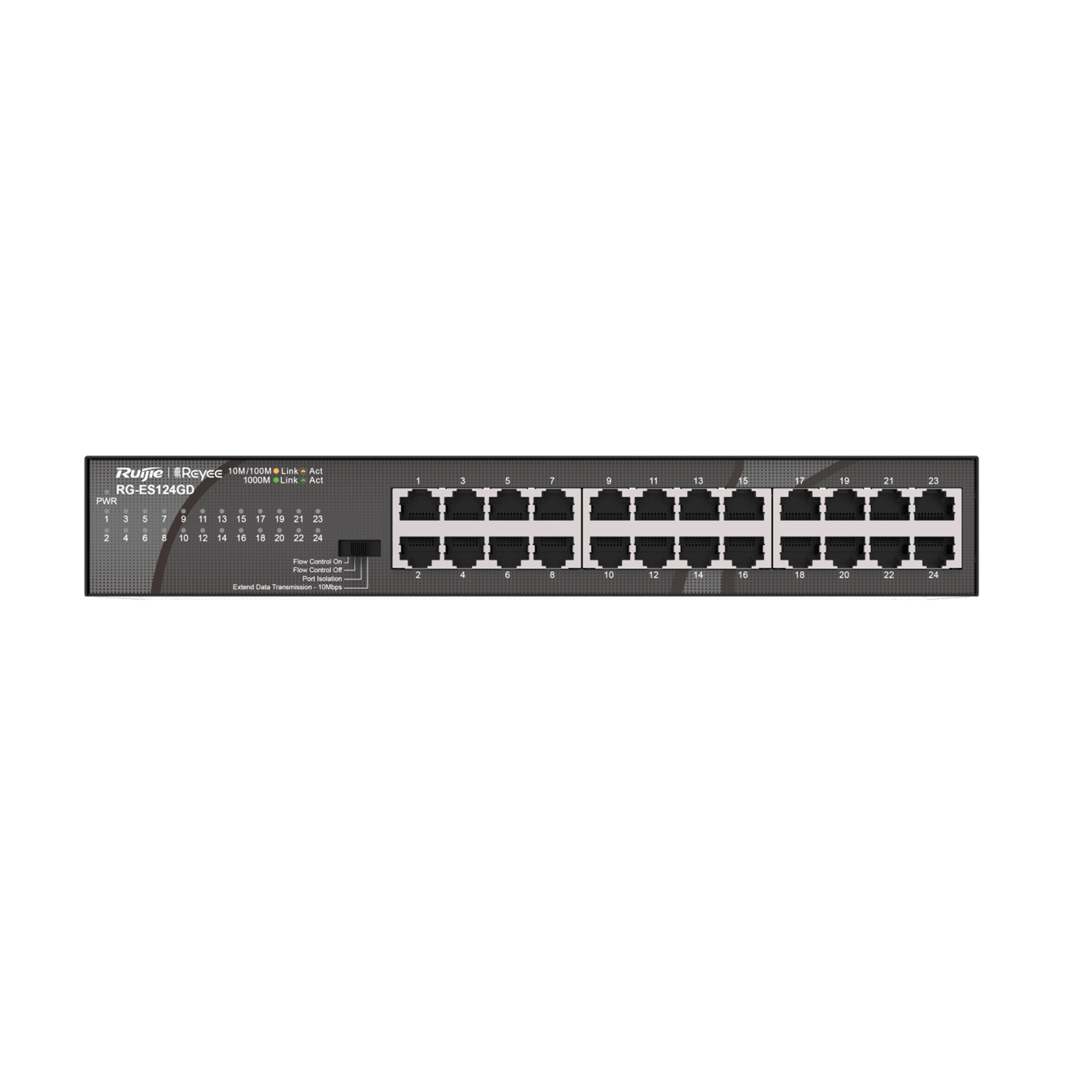 Ruijie Reyee 24-port 10/100/1000Mbps Unmanaged Switch (RG-ES124GD)
