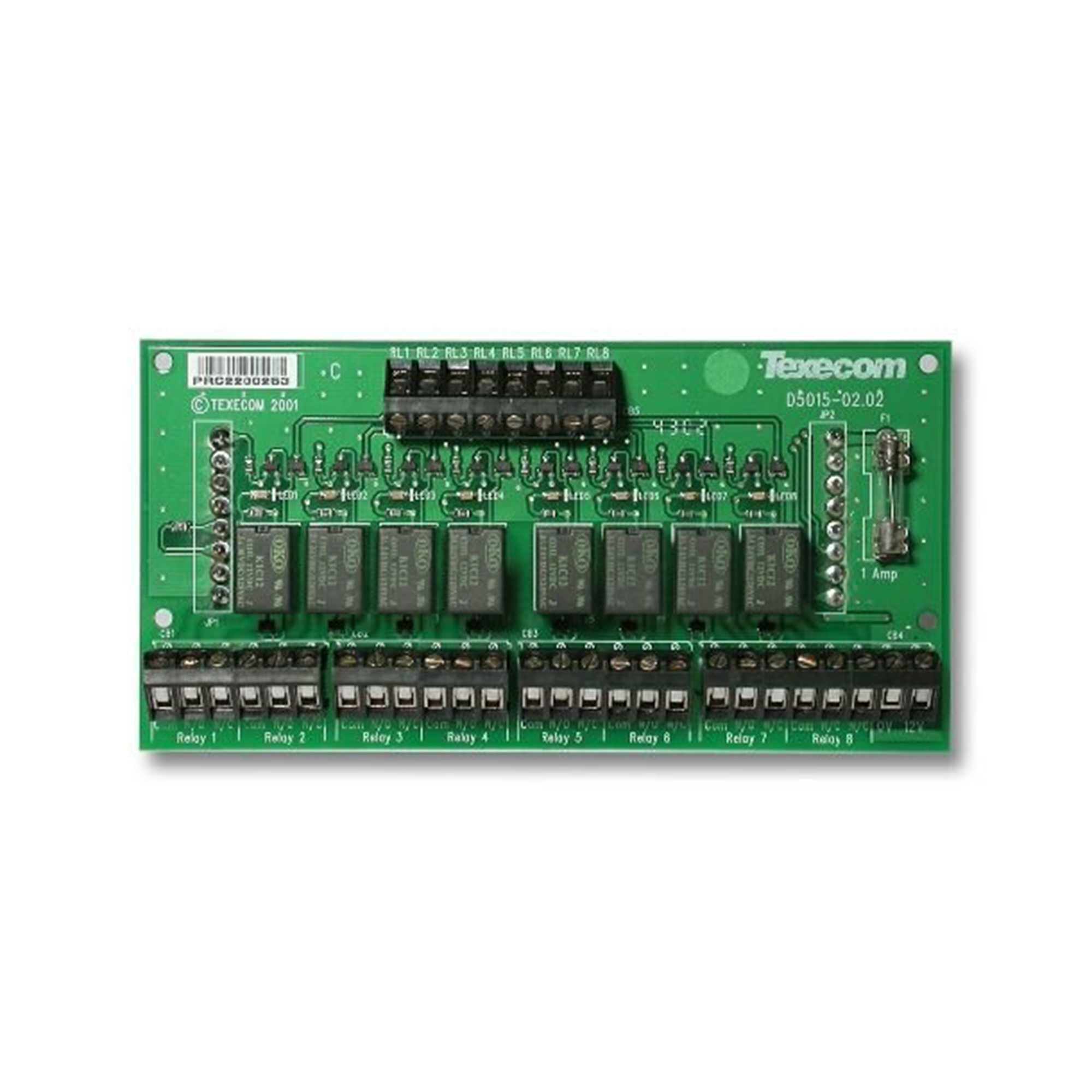 Product Editor Texecom Premier Elite RM8 Relay Expander (CCK-0001)
